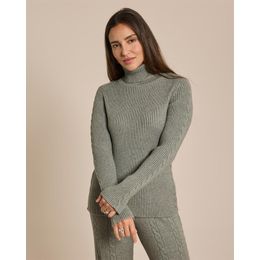 Pfeffinger Pullover mit Zopfmuster