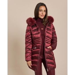 Pfeffinger RP Mantel, figurformender Stepp+Webpelz