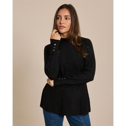 Pfeffinger Pullover mit Rollkragen und A-Linie