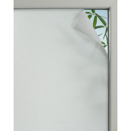 Fensterfolie Gardinia "Textile 75" Gr. 1, transparent (halbtransparent), B:45cm L:150cm, PVC, Fensterfolien, 95% UV-Schutz
