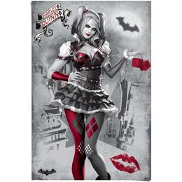 Poster Reinders "Batman Harley Quinn", weiß (farbe bild(er): weiß), B:61cm H:91,5cm, Papier, Bilder