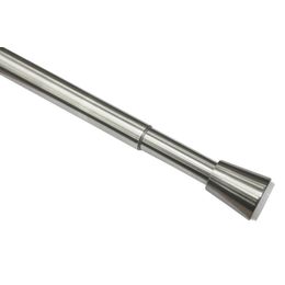 Scheibenstange Gardinia "Spannstange" Gr. 2, silber (edelstahlfarben), Ø:26mm, Gardinenstangen, vielseitig einsetzbar