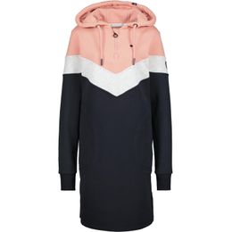 alife and kickin Sweatkleid ALIFE & KICKIN "Damen BiggiAK A", Damen, Gr. M, Normalgrößen, braun (mahagonium), 50% Baumwolle 50% Polyester, Kleider