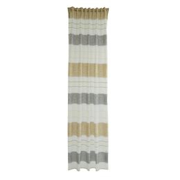 Vorhang HOMING "Nolar" Gr. 1, gelb, B:140cm H:245cm, Polyester, Gardinen, Fertigschlal Nolar