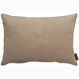 Dekokissen Apelt "Magnus", beige (taupe, unifarben), B:40cm H:5cm L:60cm, Polyester, Dekokissen_Sitzkissen_Kissenhüllen