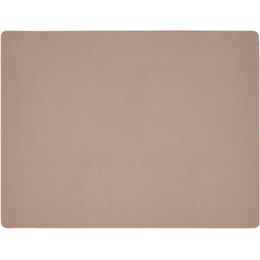 Platzset stuco "Kaja", beige (natur), B:32cm L:42cm, Obermaterial: 82% PVC, 18% Polyester, Platzsets