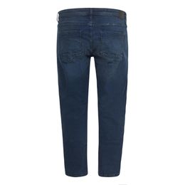 Regular-fit-Jeans Blend "Twister fit - NOOS", Herren, Gr. 50, Länge 32, blau (denim schwarz blau), Denim/Jeans, Obermaterial: 98% Baumwolle, 2% Elasthan, Abriebeffekte, regular fit knöchellang, Jeans