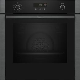 Neff Pyrolyse Backofen "B5ACH7HG3", Energieeffizienz: A+ (A+++-D), graphit, grau, B:59,4cm H:59,5cm T:54,8cm, Backöfen