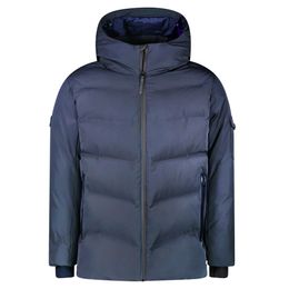 Winterjacke Cars Jeans "Jacke Lozern", Herren, Gr. M, blau (navy), Web, Obermaterial: 100% Polyester, unifarben, Modisch, regular fit, Jacken