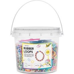 Folia Gummifaden Rubber Loops mehrfarbig 5.700 St.