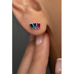 Heliophilia Silber-Ohrstecker mit Edelsteinen - 65% | Schmuck