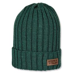 Sterntaler Woll-Strickmütze in Grün - 26% | Größe 49 cm | Baby-muetzen