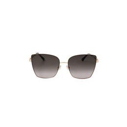 Jimmy Choo Damen-Sonnenbrille in Gold/ Schwarz - 65% | Größe 59 | Damen-brillen