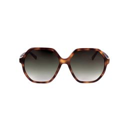 Longchamp Damen-Sonnenbrille in Braun/ Grau - 65% | Größe 58 | Damen-brillen
