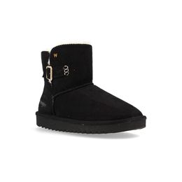 Wrangler Winterboots "Elsa" in Schwarz - 43% | Gr&ouml;&szlig;e 40 | Damen-stiefel