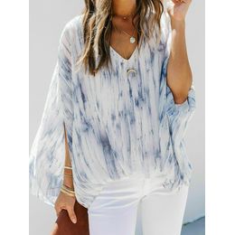 LA Angels Bluse in Blau - 54% | Gr&ouml;&szlig;e M | Damen-blusen