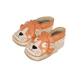Lait et Miel Lammleder-Krabbelschuhe "Lion" in Hellbraun - 37% | Größe 23/24 | Krabbelschuhe