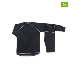 COLD 2tlg. Wollwäscheset in Schwarz - 52% | Größe 44 | Damen-dessous