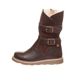 El Naturalista Leder-Winterstiefel in Braun - 63% | Gr&ouml;&szlig;e 28 | Kinderstiefel