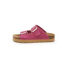 billowy Leder-Pantoletten in Pink - 54% | Größe 41 | Damen-pantoletten
