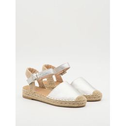 Bellucci Espadrilles in Silber - 67% | Gr&ouml;&szlig;e 37 | Damen-schuhe-halbschuhe