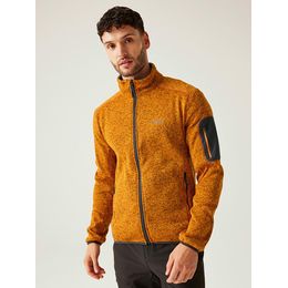 Regatta Fleecejacke "Newhill" in Orange - 68% | Größe L | Herren-pullover-sport