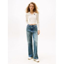 Tommy Jeans Cardigan in Creme - 66% | Gr&ouml;&szlig;e XL | Damen-pullover-cardigans