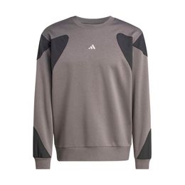 adidas Sportswear Sportsweatshirt 'FN' Herren Gr&ouml;&szlig;e XL anthrazit / schlammfarben