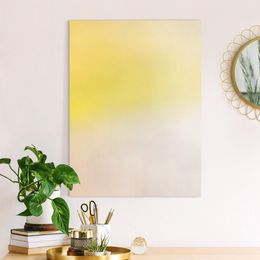 Bilderwelten Leinwandbild Sonnige Traumlandschaft
