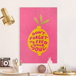 Bilderwelten Leinwandbild Soulfood Lemon