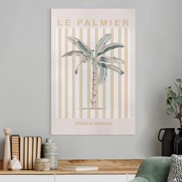 Bilderwelten Leinwandbild Riviera Palm Tree