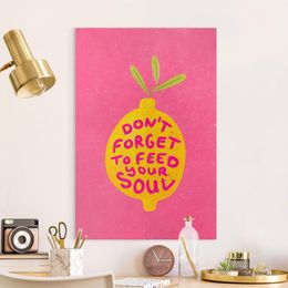 Bilderwelten Leinwandbild Soulfood Lemon