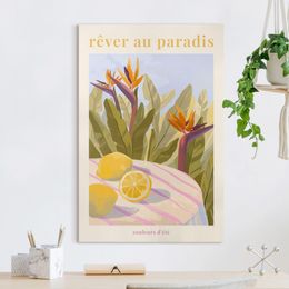 Bilderwelten Leinwandbild R&ecirc;ver Au Paradis - Lemon