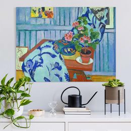Bilderwelten Leinwandbild Henri Matisse - Stilleben mit Geranien