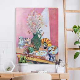 Bilderwelten Leinwandbild Henri Matisse - Stillleben mit Affodillen