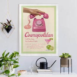 Bilderwelten Leinwandbild Retro Ladies' Night
