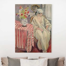 Bilderwelten Leinwandbild Henri Matisse - Meditation