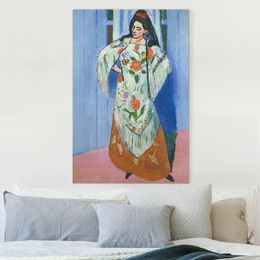 Bilderwelten Leinwandbild Henri Matisse - Madame Matisse im Manila-Schal