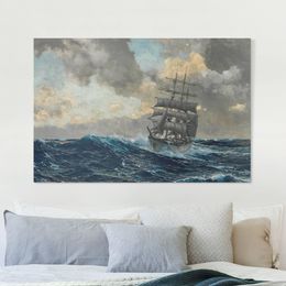Bilderwelten Leinwandbild Michael Zeno Diemer - Schiff auf dem Meer
