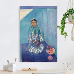 Bilderwelten Leinwandbild Henri Matisse - Zorah auf der Terrasse
