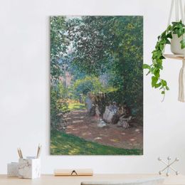 Bilderwelten Leinwandbild Claude Monet - Parc Monceau