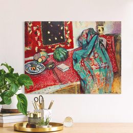 Bilderwelten Leinwandbild Henri Matisse - Die roten Teppiche