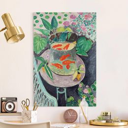 Bilderwelten Leinwandbild Henri Matisse - Die Goldfische