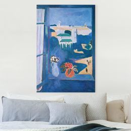 Bilderwelten Leinwandbild Henri Matisse - Blick aus dem Fenster, Tanger