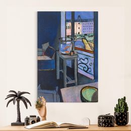 Bilderwelten Leinwandbild Henri Matisse - Das Goldfischglas vor dem Fenster