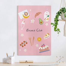 Bilderwelten Leinwandbild Brunch Club
