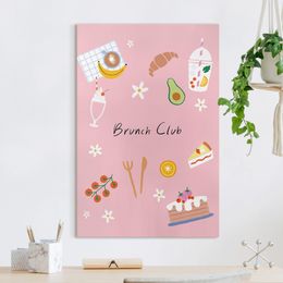 Bilderwelten Leinwandbild Brunch Club