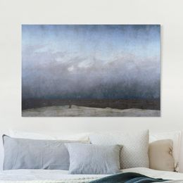 Bilderwelten Leinwandbild Caspar David Friedrich - Der M&ouml;nch am Meer