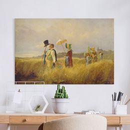 Bilderwelten Leinwandbild Carl Spitzweg - Sonntagsspaziergang