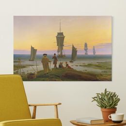 Bilderwelten Leinwandbild Caspar David Friedrich - Die Lebensstufen